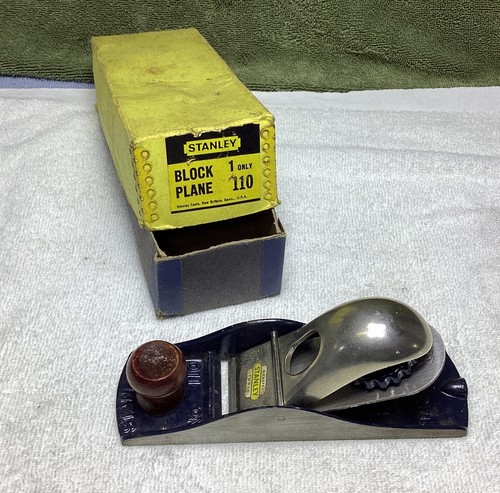 STANLEY NO.110 BLOCK PLANE WITH BOX | eBay