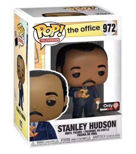 Funko Pop! TV / The Office #972 Stanley Hudson w/ Pretzel New W ...