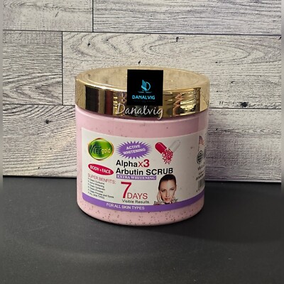100% Original Veet Gold Alpha Arbutin face Body Scrub. | eBay