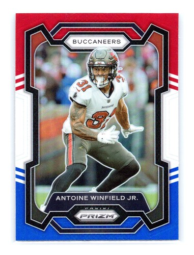 2023 Panini Prizm Football #275 Antoine Winfield Jr. Red White and Blue ...