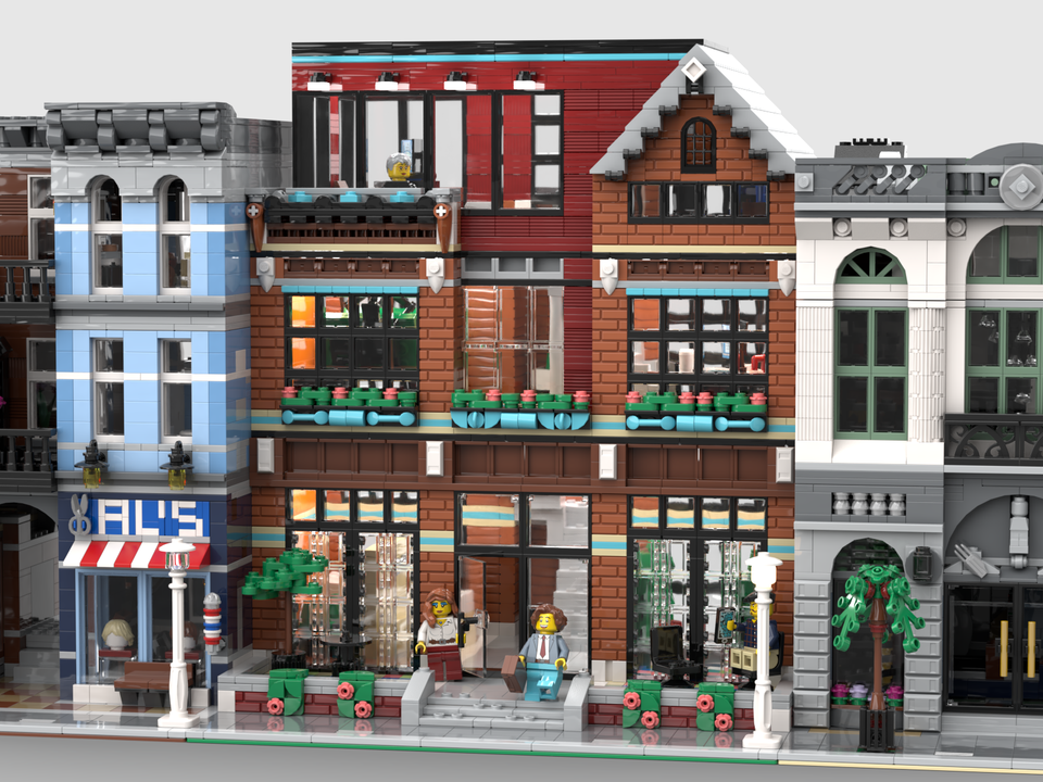 Lego Custom Modular Building MOC [Adaptive Architects] - INSTRUCTIONS ...