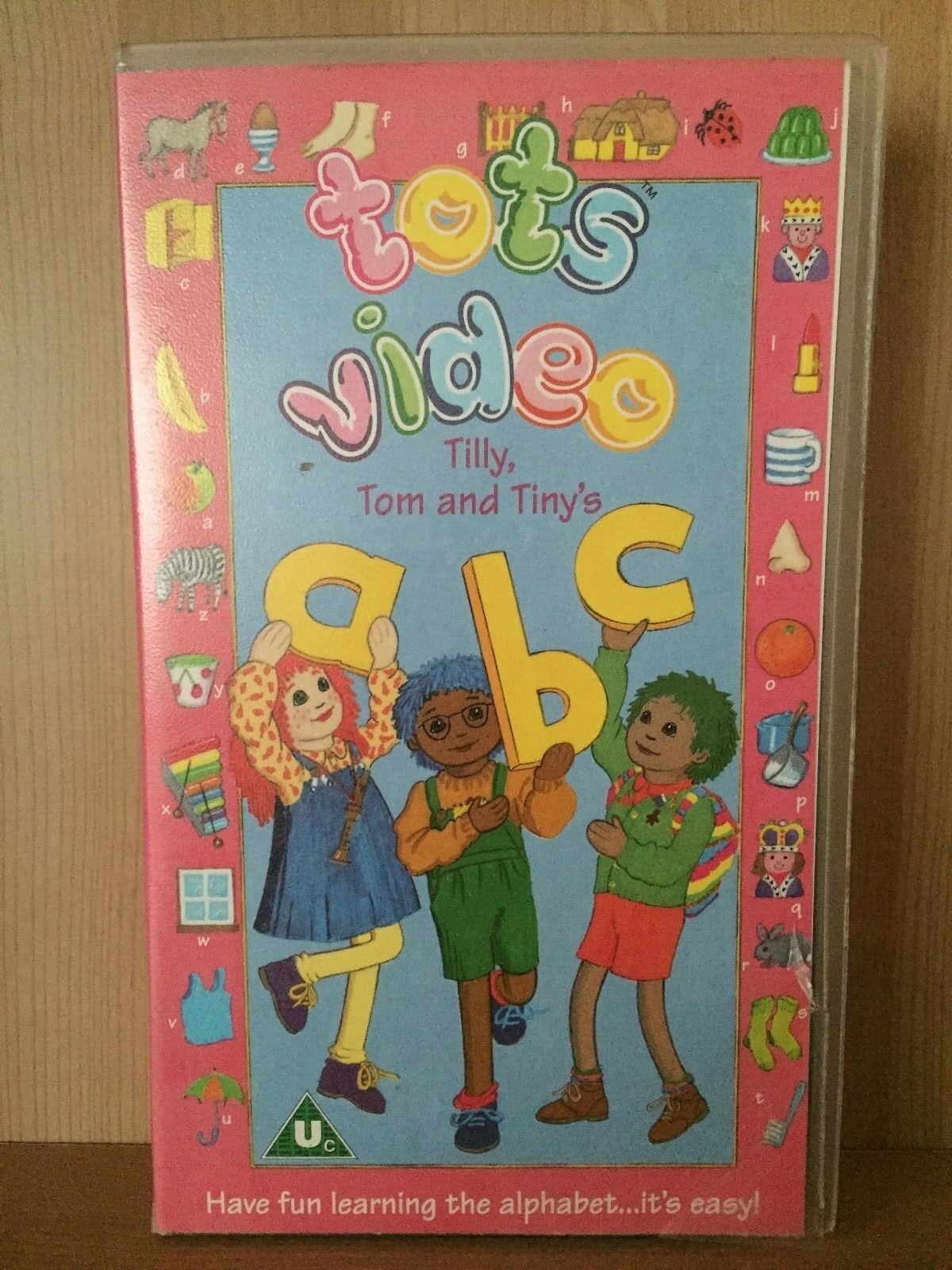 TOTS VIDEO ~ TILLY, TOM and TINY's ABC ~ VERY RARE PAL VHS VIDEO | eBay UK