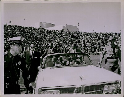 LG773 1964 Original Photo JOHN B CONNALLY Texas Governor Convertible ...