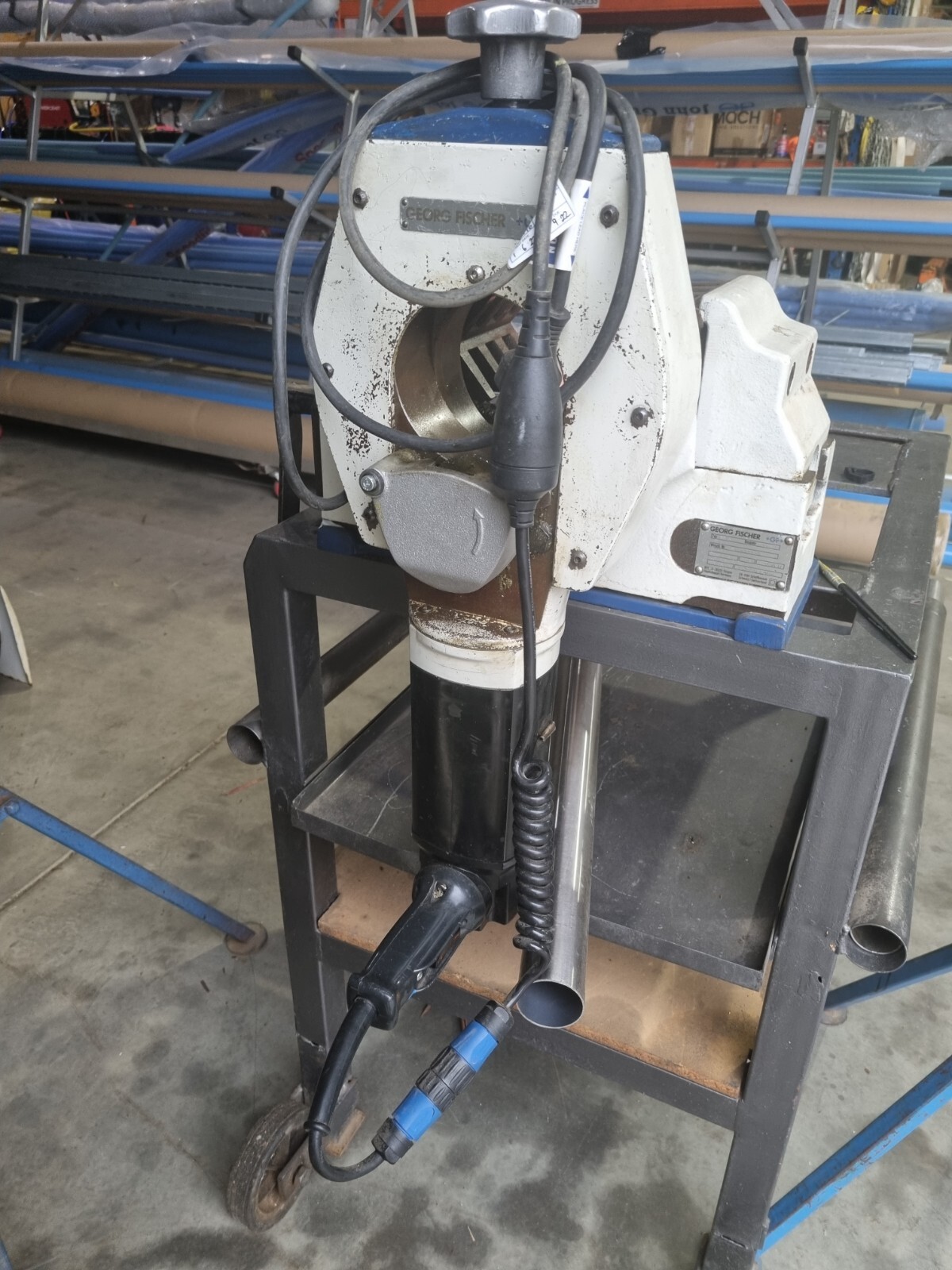 GF RA4 240v 1-4" Orbital Pipe & Tube Cutting/bevelling machine on ...