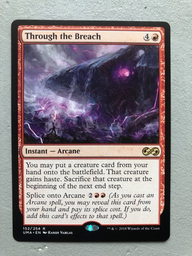 Mtg Carte Magic Ultimate Masters Through the Breach English NM | eBay