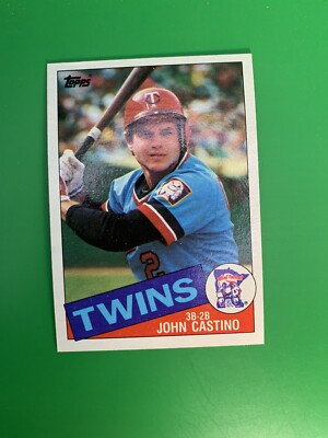 1985 Topps John Castino #452 Minnesota Twins | eBay
