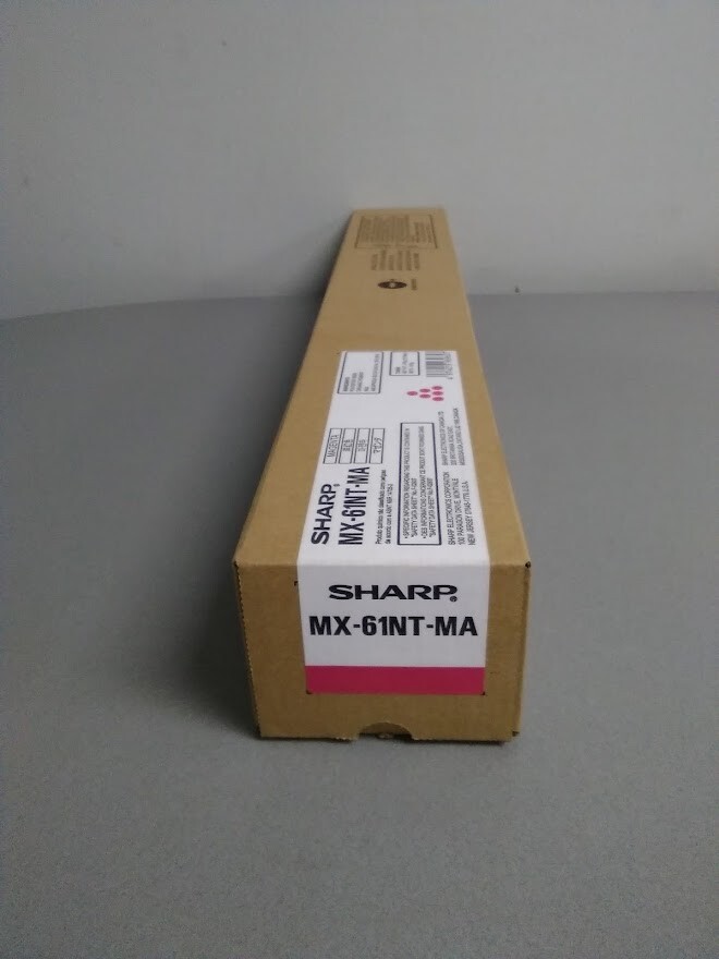 Sharp MX-61NT-MA (MX61NTMA) Magenta Toner Cartridge MX-2630N Genuine | eBay