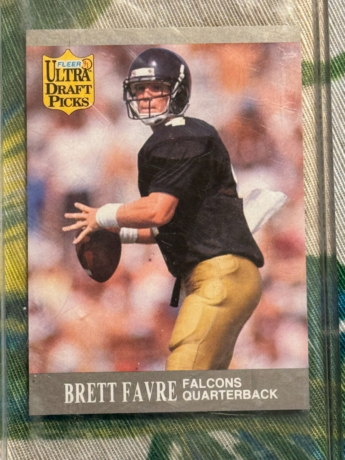 1991 Fleer Ultra Draft Picks Brett Favre #283 NM | eBay