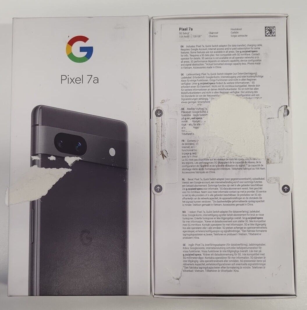Google Pixel 7a - 128GB - Charcoal (Unlocked) for sale Google Pixel 7a - 128GB - Charcoal (Unlocked) for sale