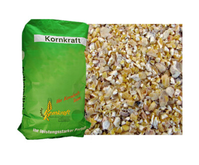 Kornkraft Futtermais gequetscht 25kg Tierfutter Mais für Tiere | eBay.de
