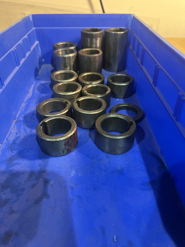 Horizontal Mill, Milling Arbor -Spacers/Bushings l/4" 1D 15 pcs | eBay