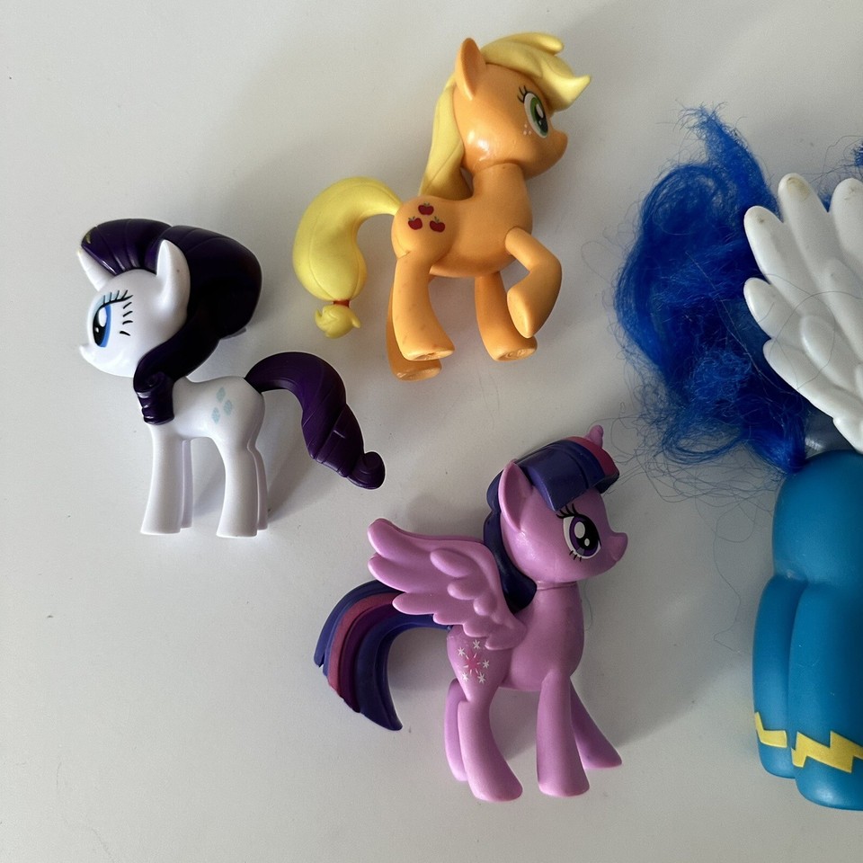 My Little Pony Soarin Wonderbolt Figurine Blue Horse Toy Mixed Lot | eBay