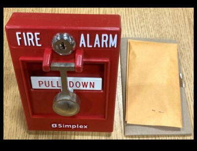 NEW Simplex 4099-9002 Addressable Fire Alarm Pull Station Assembly ...