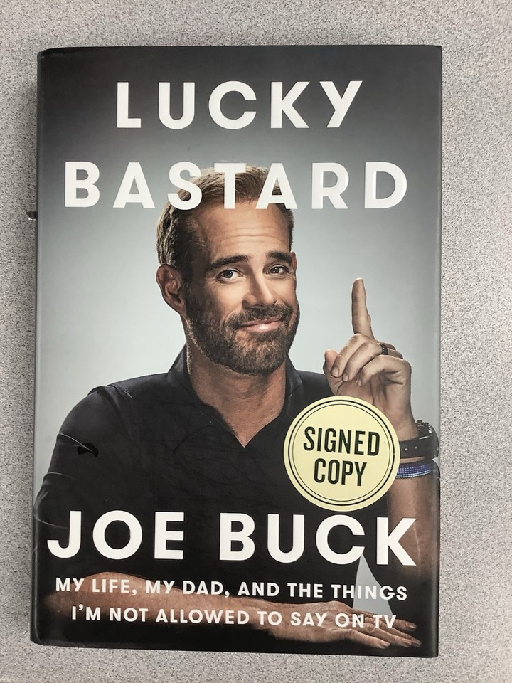 Joe Buck Signed Book Lucky Bastard Baseball Football Broadcaster ...
