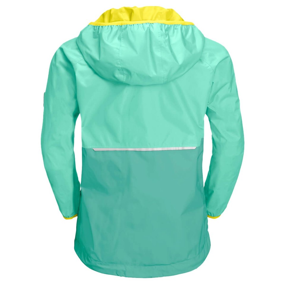 Chaqueta De Lluvia Unisex Jack Wolfskin Para Niños - Opal - Edad 6-8 | eBay