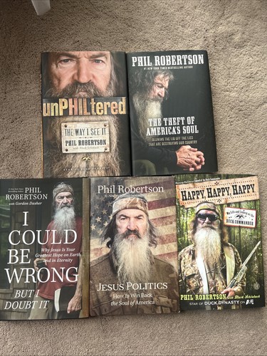 Phil Robertson Book Lot (5) Duck Dynasty | eBay