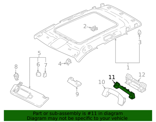 Genuine Volkswagen 2015-2024 Volkswagen - Mount Bracket 5G0-867-660-D ...