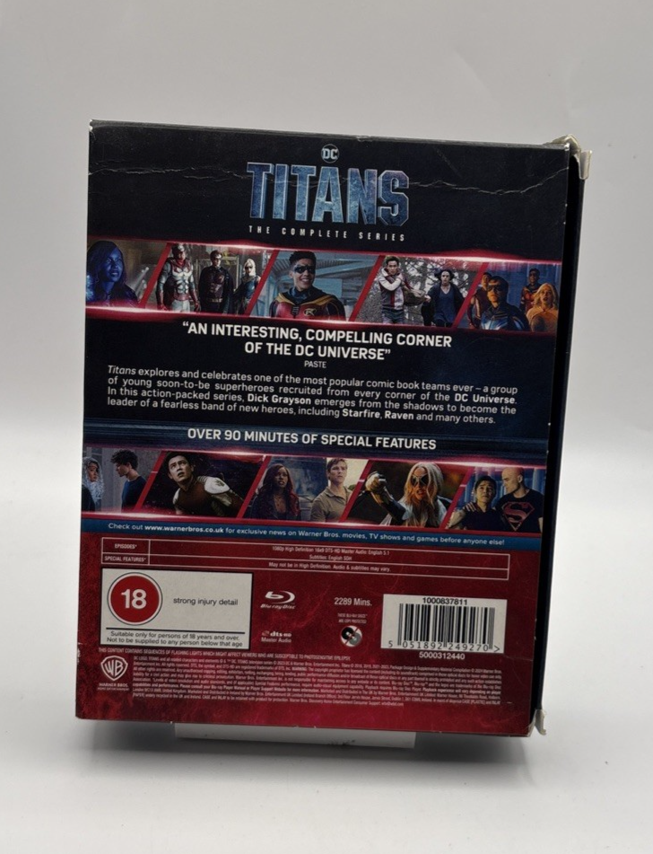 DC TITANS - THE COMPLETE SERIES BOX SET (BLU RAY) | eBay UK