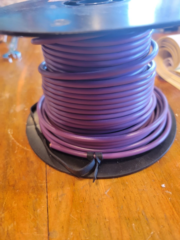 10 Gauge Awg Purple Primary Wire 100 FEET. 10AWG PRP GPT | eBay