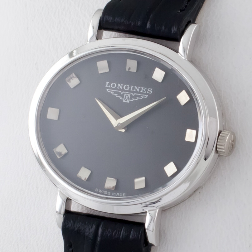 18k White Gold Ladies Longines Oval Hand-Winding Watch Mov #312 | eBay