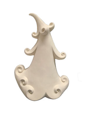 Christmas Jolly Tree 11 1/2" T Ceramic Bisque, Ready to Paint | eBay