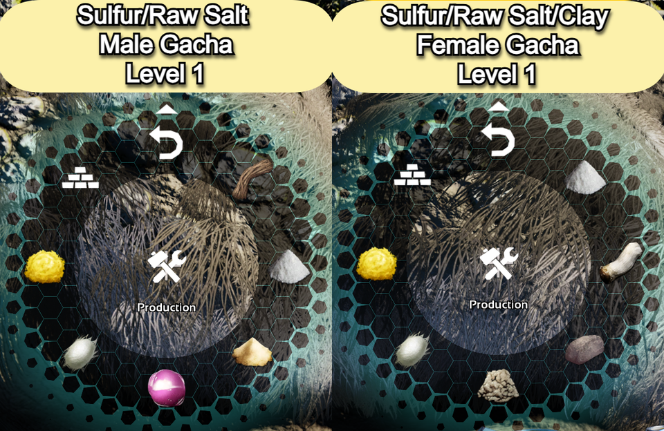ARK Survival Ascended | Gacha Dust/BP/SP/Sap/Oil/Salt/Sulfur.. - PC ...