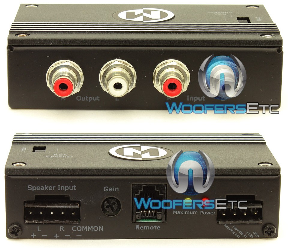 MEMPHIS 16-LLD2A CAR 2-CHANNEL LINE LEVEL ADAPTOR LINE DRIVER for ...