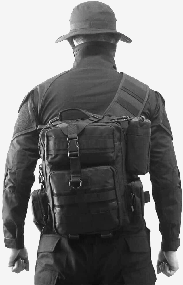 Tom Clancy's The Division 2: SHD Agent Tactical Sling Bag w/ 4 MORCLA ...