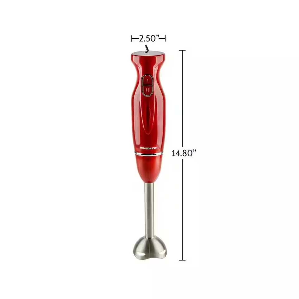 Immersion Blender Stainless Steel Blades 300W Multipurpose Hand Mixer ...