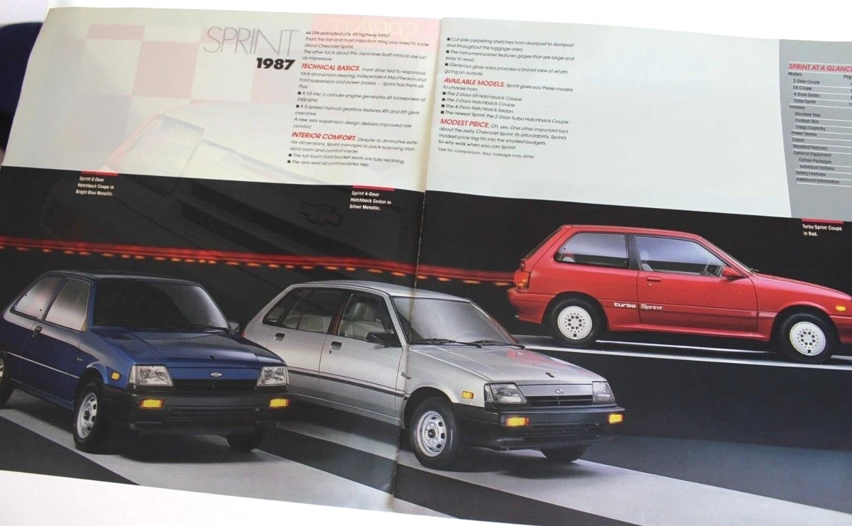 Chevy Sprint Turbo Engine