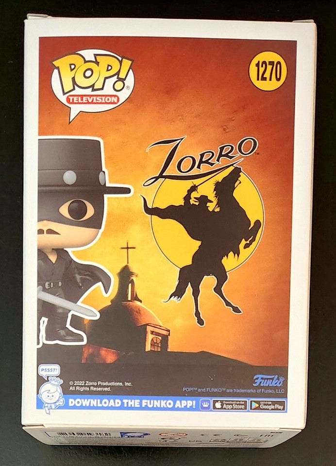 Funko Pop! Vinyl: Zorro #1270 BRAND NEW Figure Zoro NIB | eBay