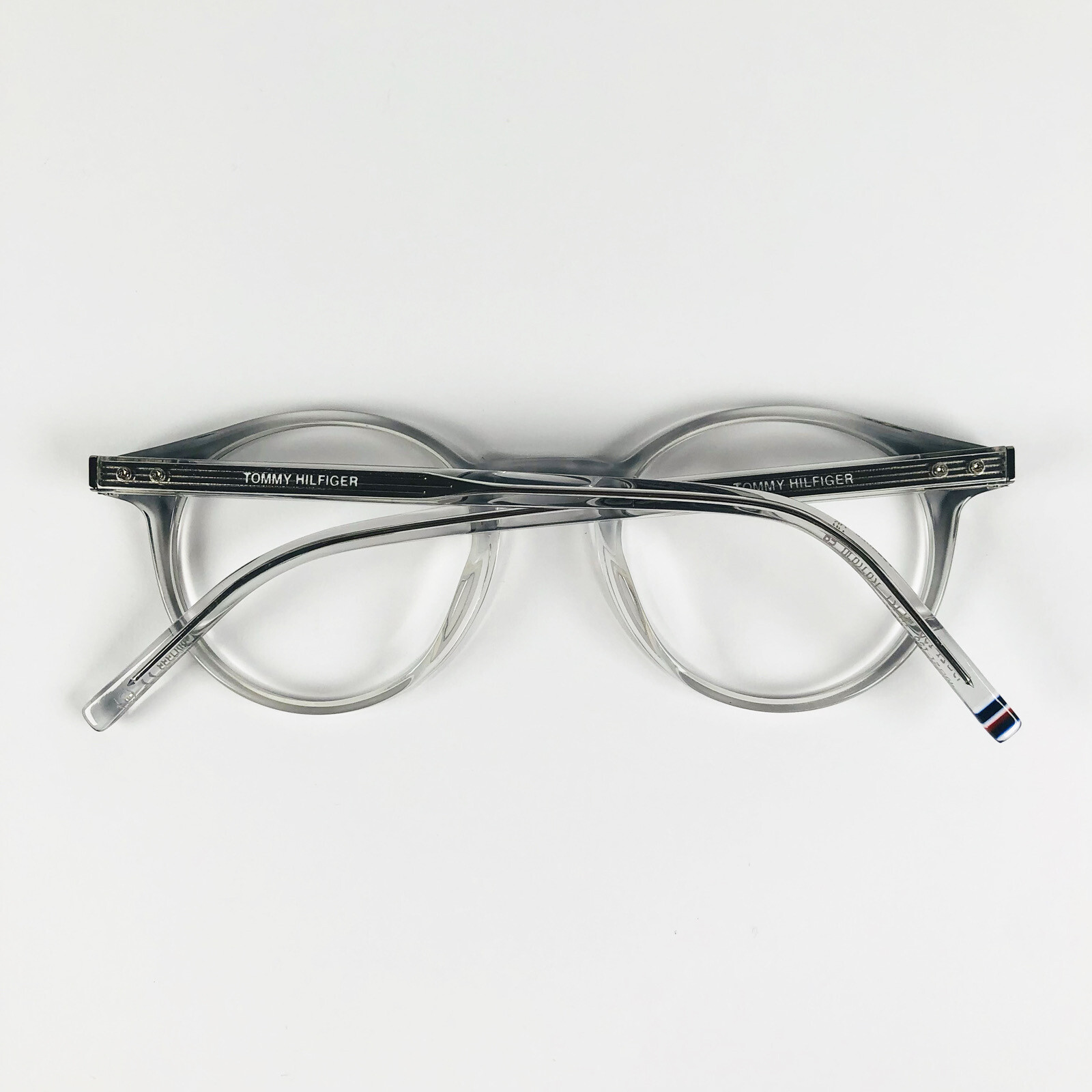TOMMY HILFIGER eyeglasses CLEAR KEYHOLE ROUND glasses frame MOD: TH 121 ...