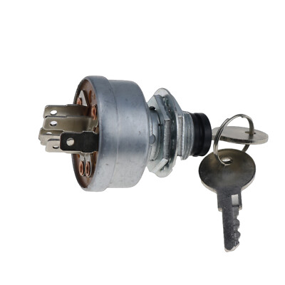 New Ignition Key Switch for John Deere STX30 STX38 (Yellow Deck Only) w ...