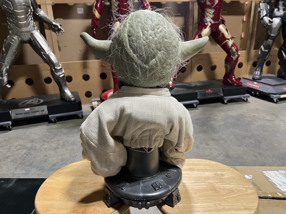 Sideshow Life Size Star Wars Yoda Bust 1:1 VERY RARE #321/1,000 | eBay