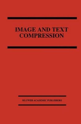 Image and Text Compression by James A. Storer (English) Hardcover Book ...