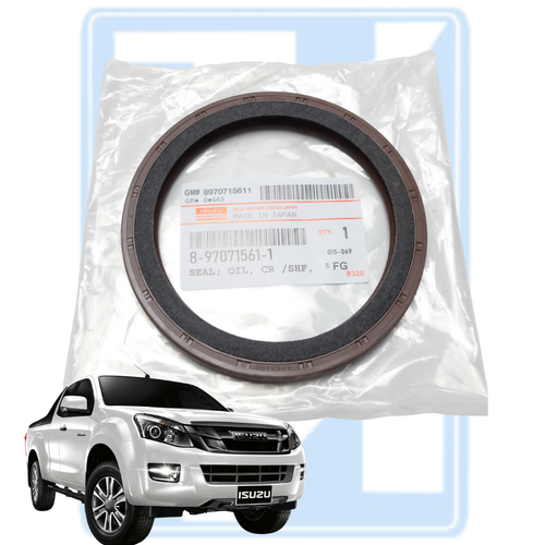 Isuzu DMAX D-MAX 2009-2016 Crankshaft Oil Seal Genuine Parts 8-97071561 ...