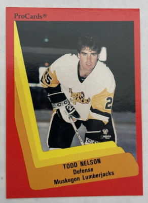1990-91 ProCards #383 Todd Nelson | eBay