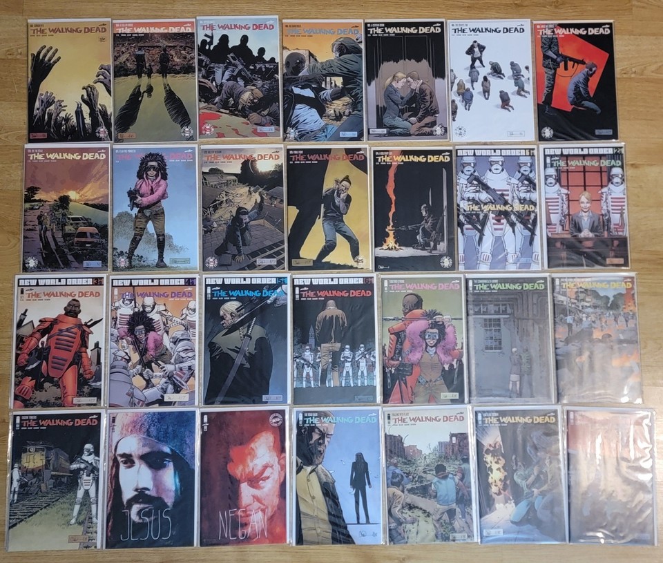 The Walking Dead 92 Issues Comic Lot, First Prints & Variants | eBay