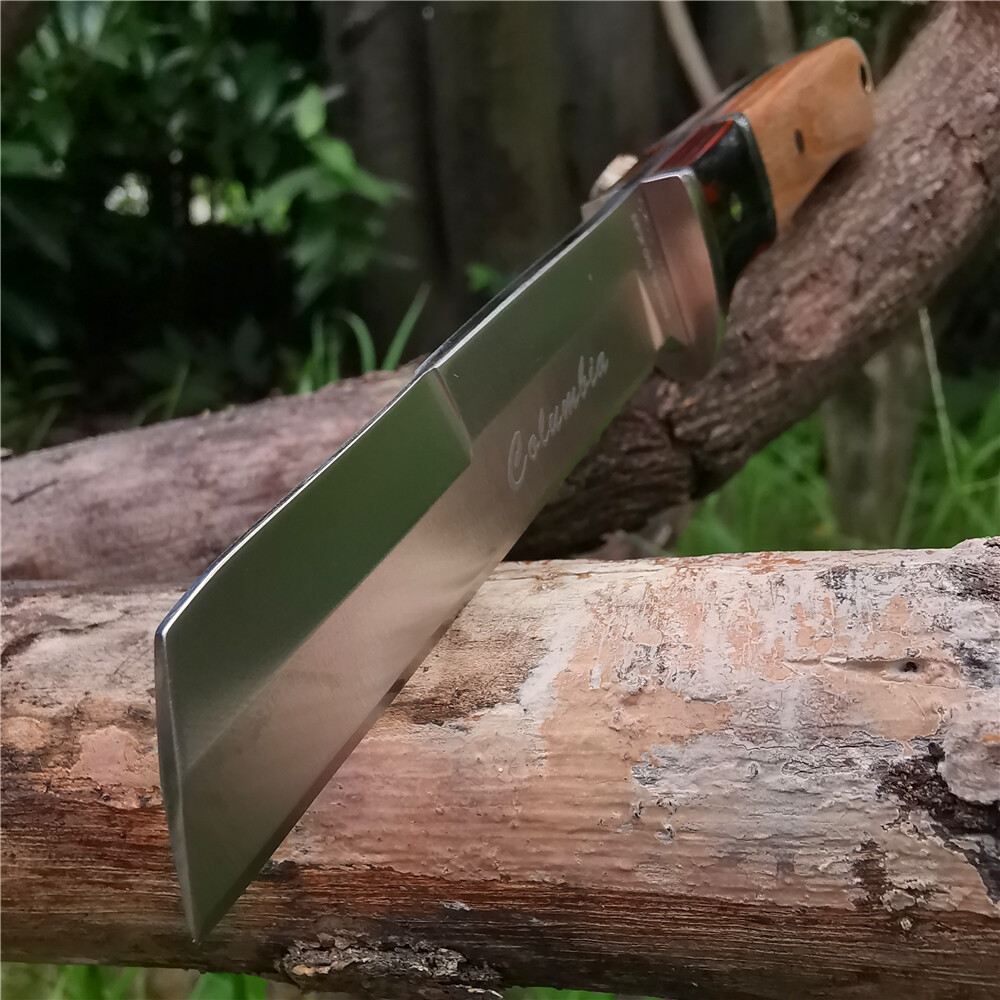 6.3" Sheepsfoot Fixed Blade Pocket Boot Knife Clip Hunting Survival EDC ...