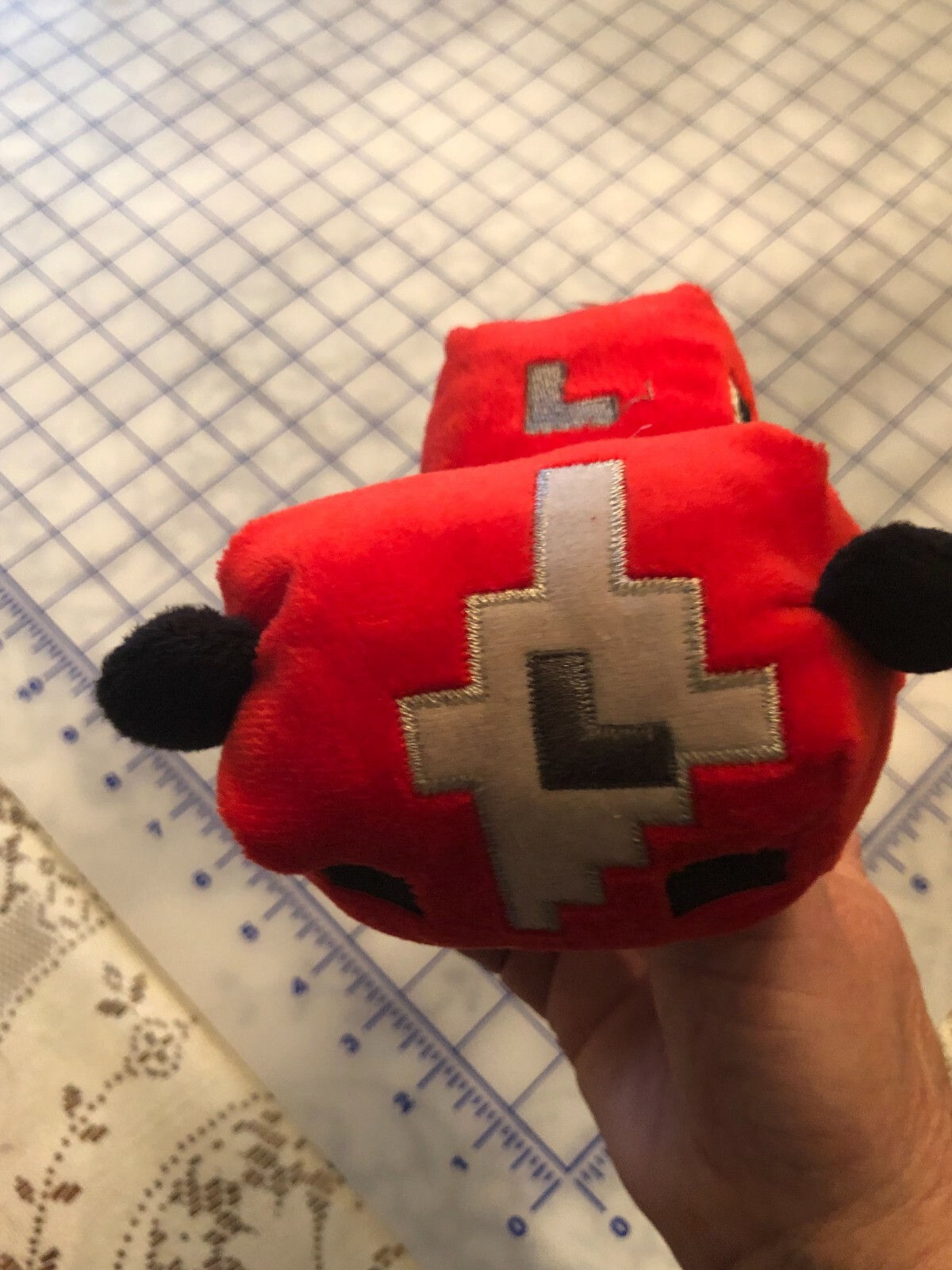 Minecraft Mooshroom Plush Red Mushroom Cow Stuffed Animal By Mojang ...