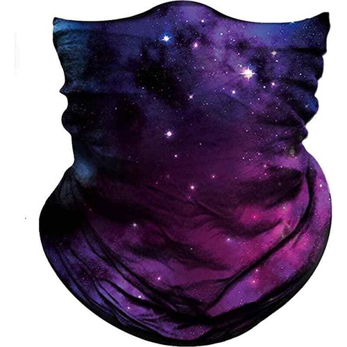 Neck Tube Face Mask Balaclava for Skin Protection, Festivals, Raves ...