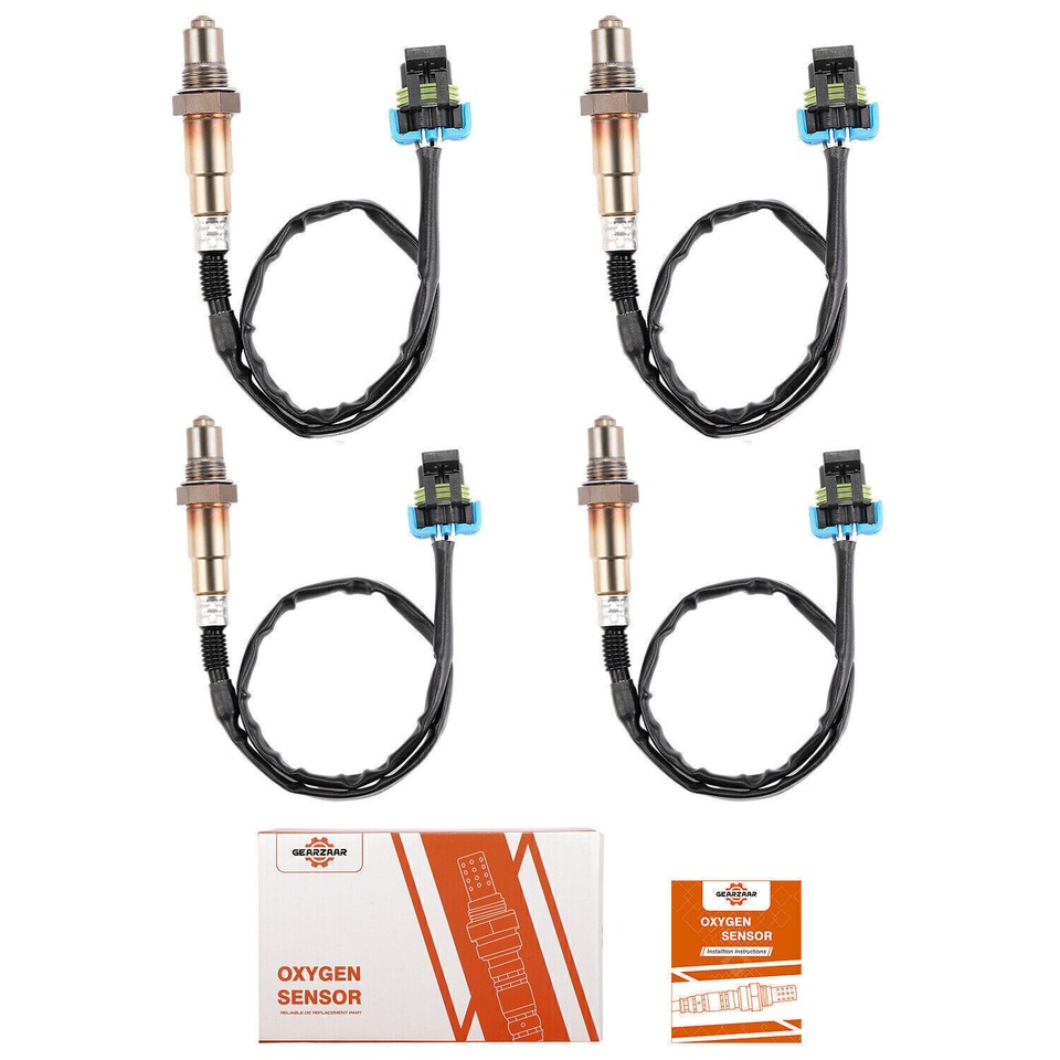 4x Oxygen O2 Sensor For Buick LaCrosse Chevy Equinox Cadillac SRX GMC ...