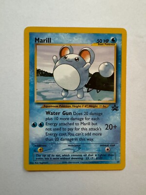 Pokemon Card Marill 29 Black Star Promo NM | eBay