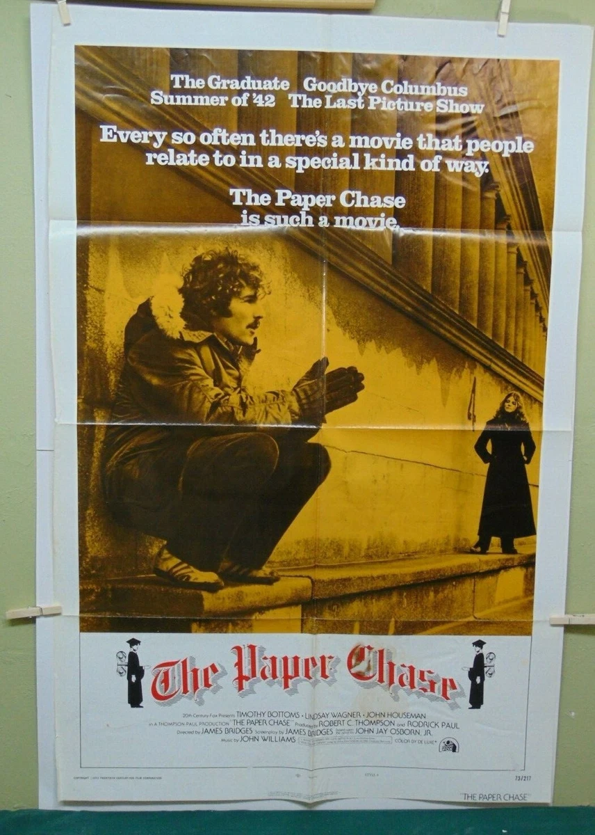The Paper Chase Movie Poster