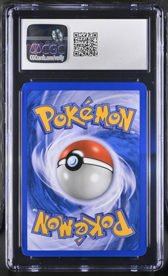 Celebi Holo Rare 2007 Pokemon Card 7/123 Mysterious Treasures Set CGC 8 ...