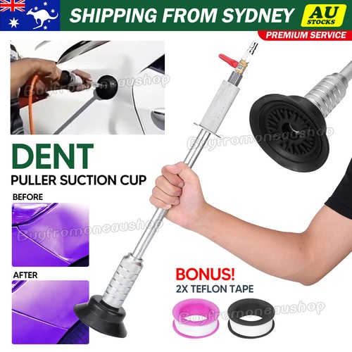 Air Pneumatic Dent Puller Suction Cup Slide Hammer Kit For Car Auto ...