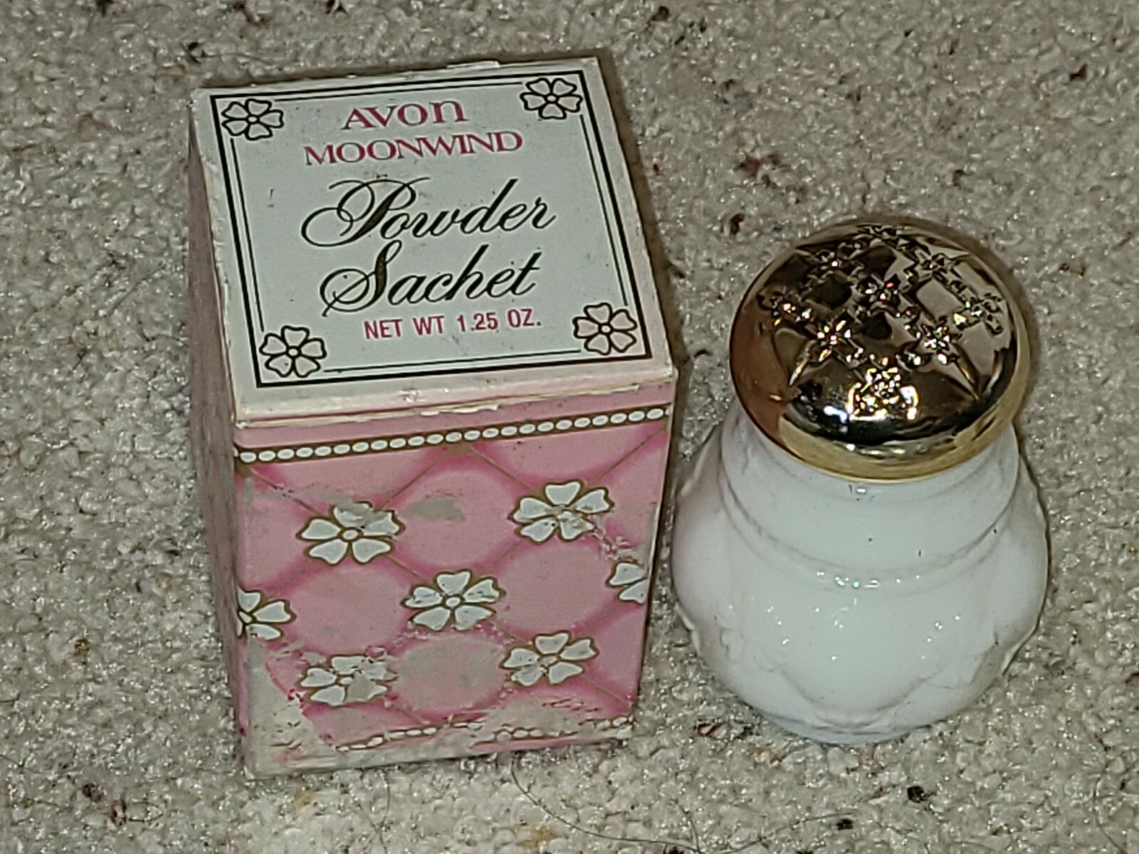Vintage Avon Moonwind Powder Sachet | eBay