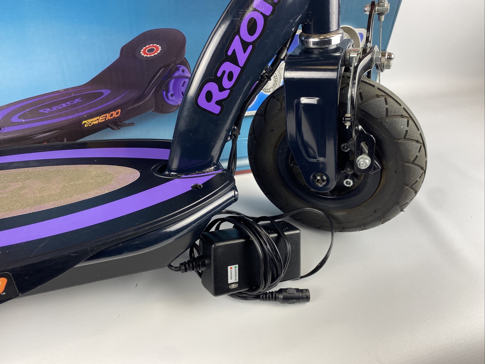 Razor E100 Glow Electric Scooter Black Ebay