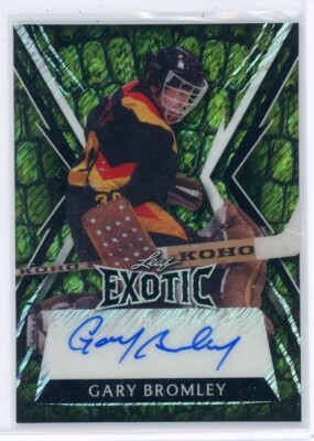 2024 LEAF METAL HOCKEY EXOTIC AUTOGRAPH #1/3 BUFFALO SABRES Gary ...