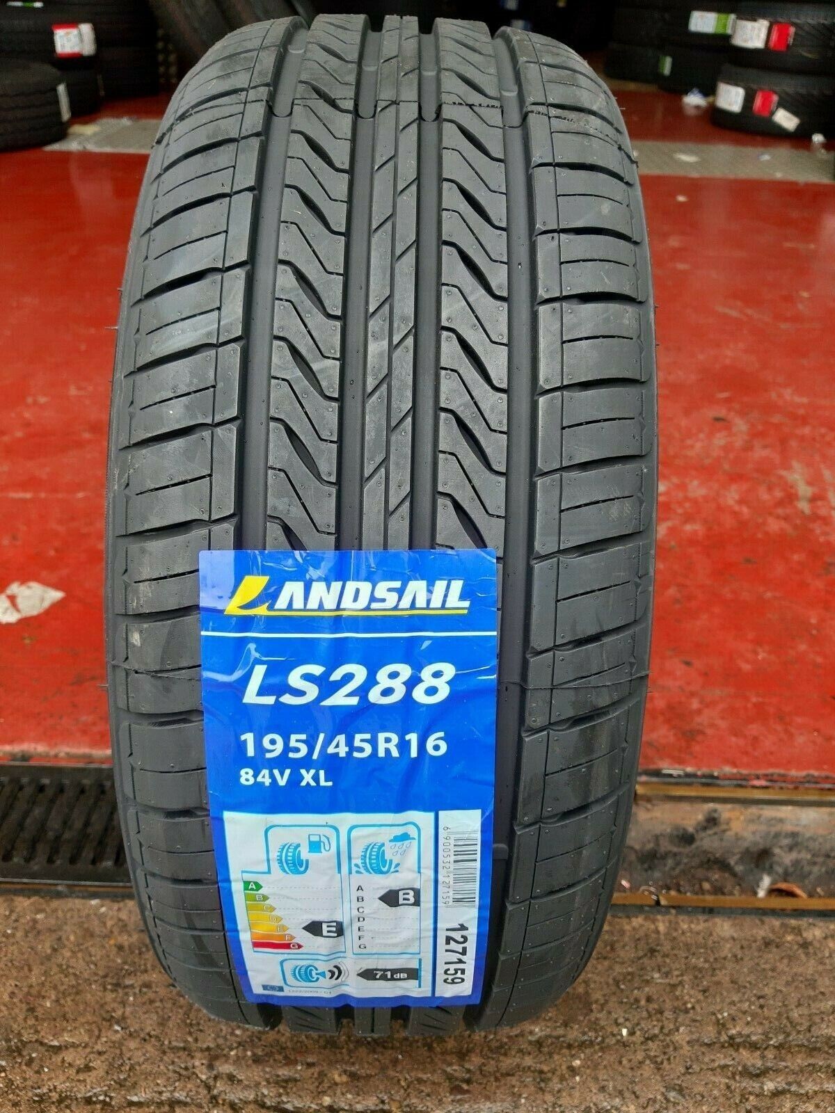X1 195 45 16 84V LANDSAIL NEW TYRE WITH AMAZING C,B RATINGS 195/45R16 ...